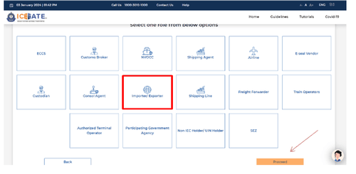 Steps to register on the ICEGATE portal | MYGSTRefund